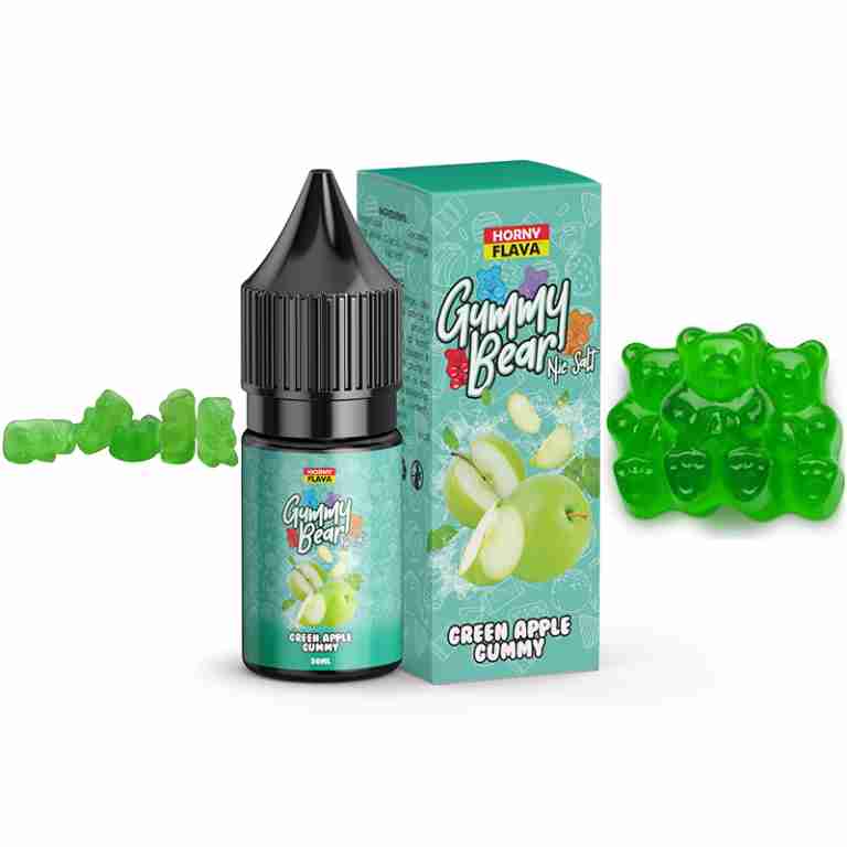 سالت پاستیل سیب سبز هورنی Horny Flava Salt Green Apple Gummy - موبو ویپ